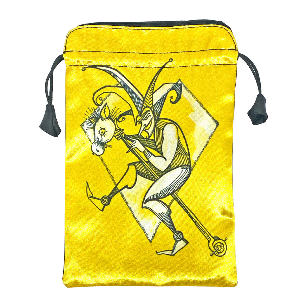 Satin bag for Jester Lenormand – Pentagram Publishing